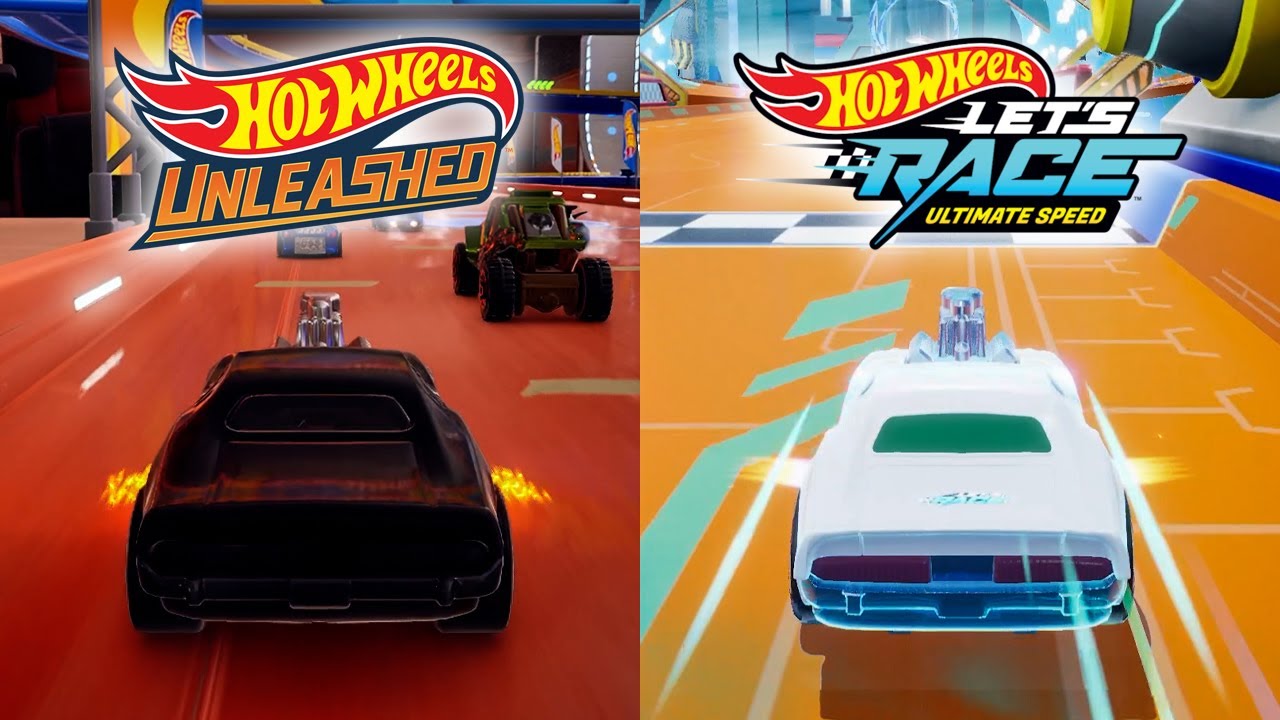 Hot Wheels Unleashed vs Hot Wheels Let's Race | Gameplay Comparison ...