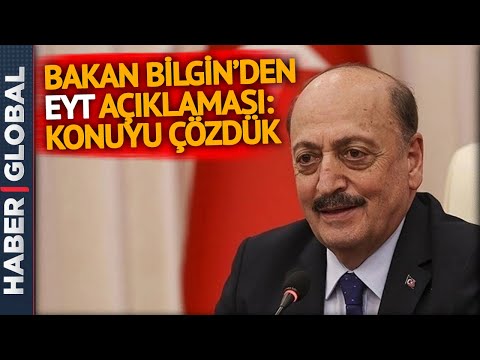 EYT'lilere Müjde! Bizzat Bakan Bilgin Açıkladı: Konuyu Hazine ve Maliye Bakanı Nebati ile çözdük!