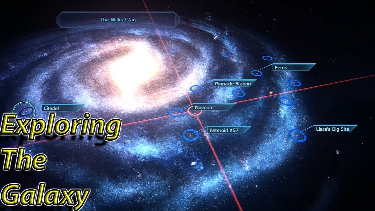 Mass Effect | Exploring The Galaxy - YouTube