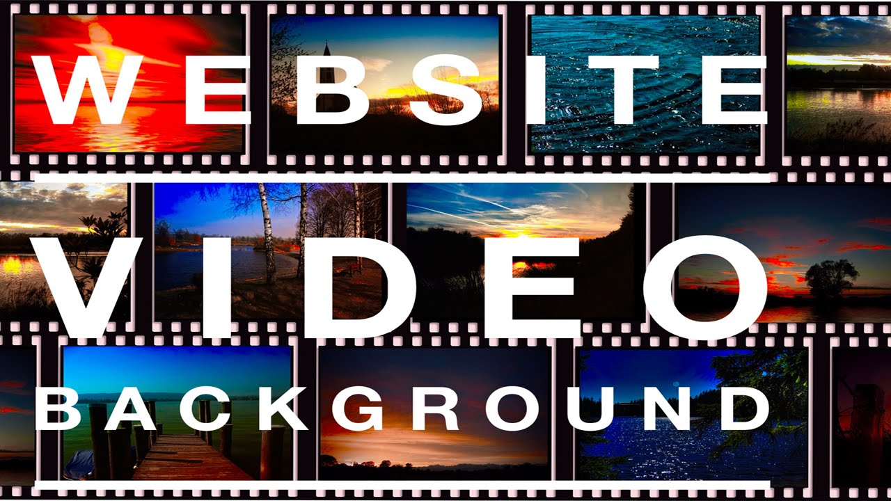 Make a Website Video Background with an iPhone and iMovie - YouTube