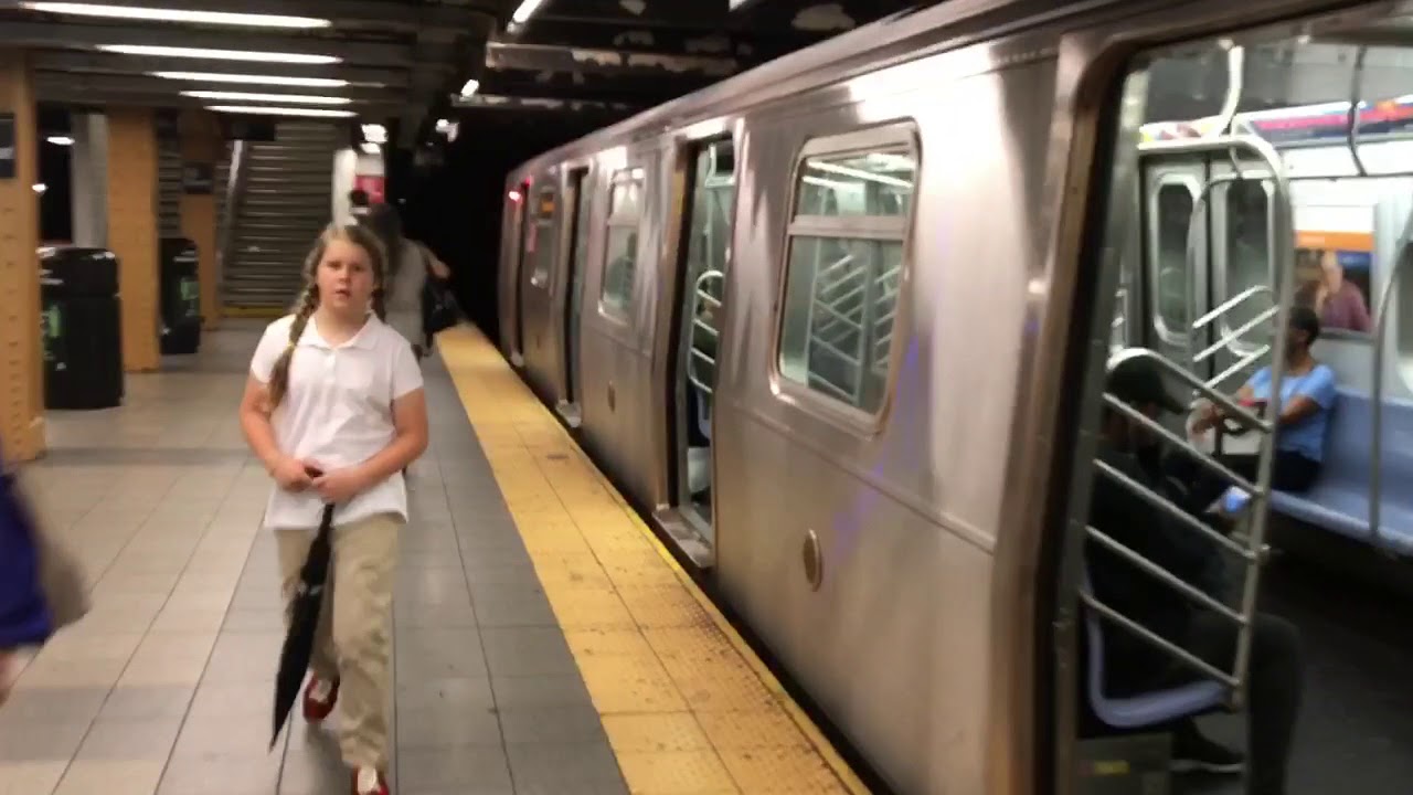 My 200th video!!! R160 E train ride into 14th Street plus R46 A train ...