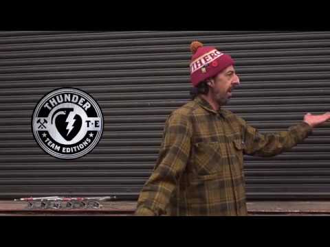 Thunder Team Edition Skateboard Trucks Review with Frank Gerwer ...