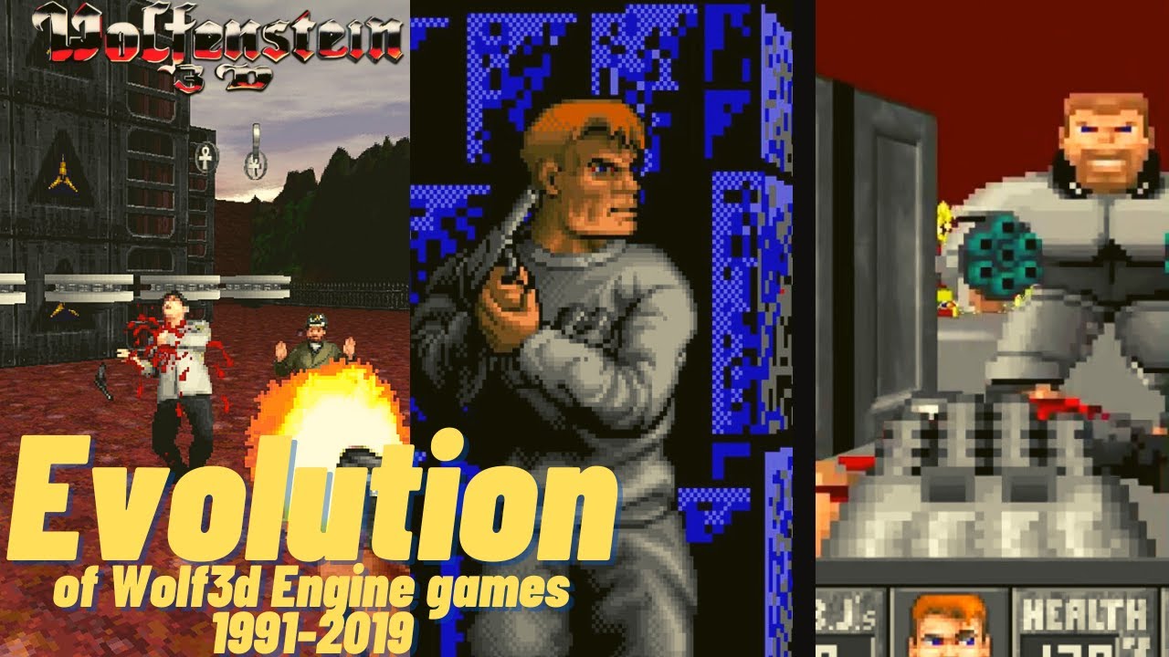 Evolution of Wolf3D Engine Games 1991-2019 - YouTube