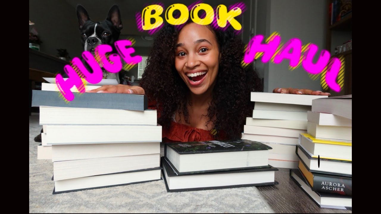 MY FIRST HUGE BOOK HAUL!! - YouTube