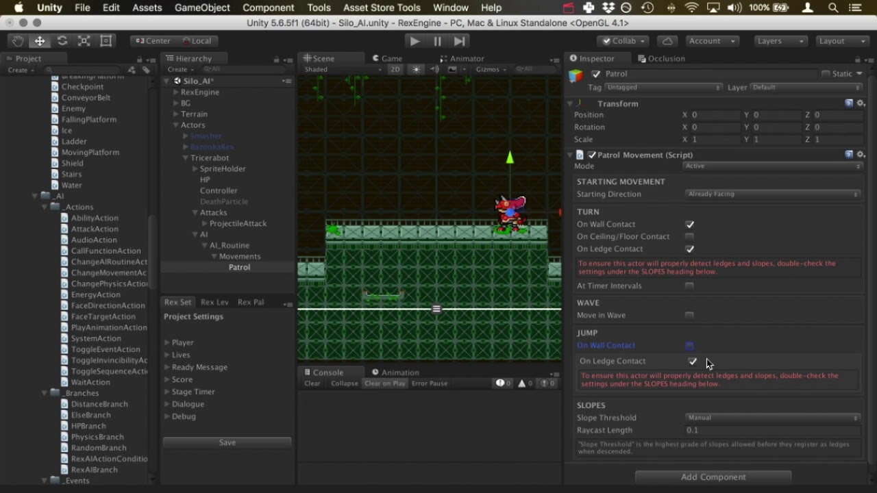Rex Engine For Unity Ai Tutorial Part 1 Youtube