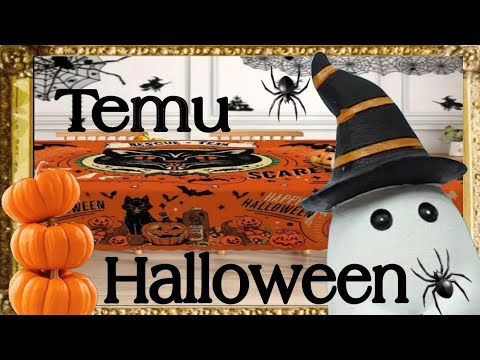 TEMU HALLOWEEN HUGE HAUL | Massive budget items and clothes - YouTube