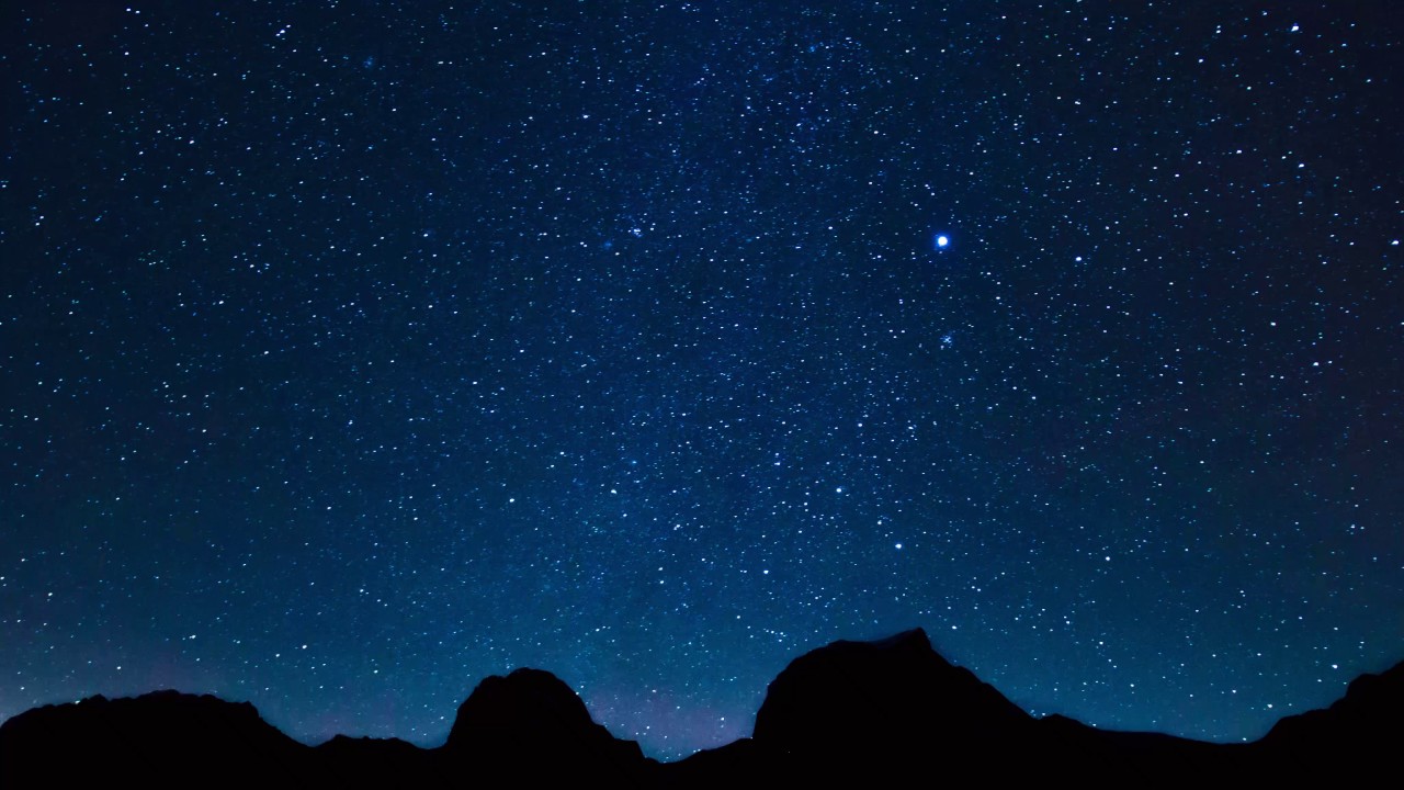 Stars - Long Exposure 4k Public Domain Video - YouTube
