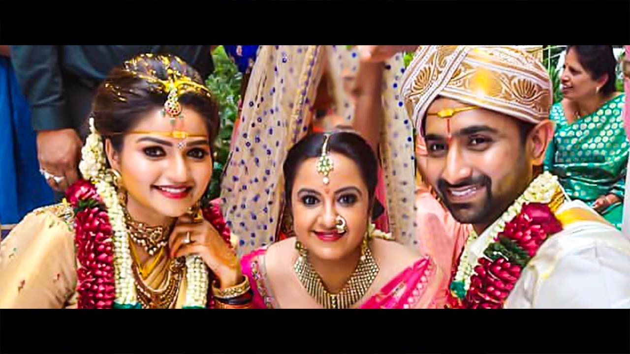 Nithya Ram - Gautham Destination Wedding at Bangalore | Nandhini Serial ...