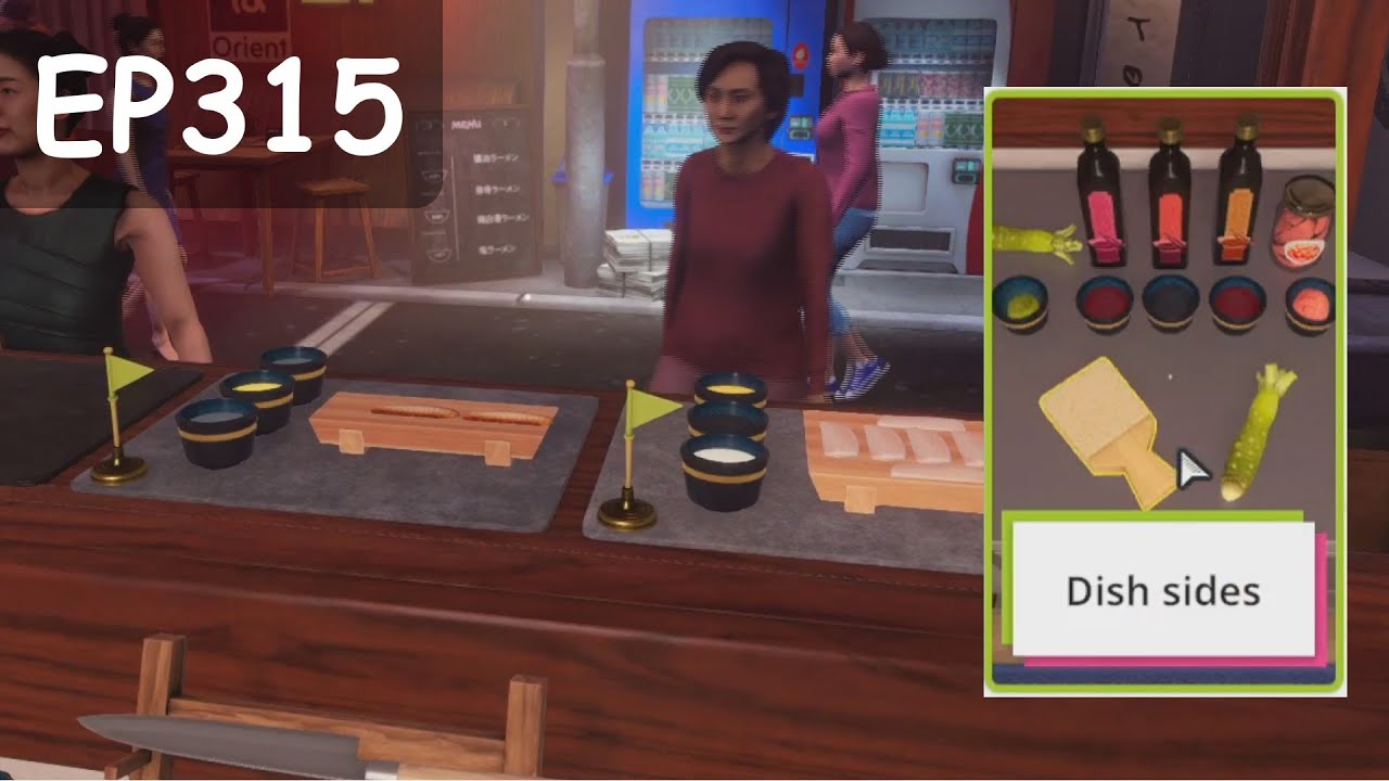Cooking Simulator EP315: [Sushi DLC] Special Tutorial 15 - Dish Sides ...