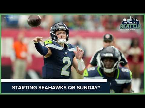 Who will start as QB for the Seahawks Sunday? | Ultimate Seattle Sports Show