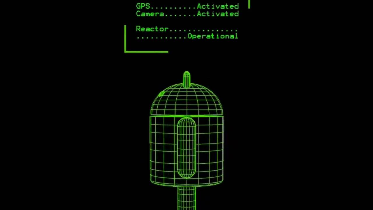 Boot Animation Preview: SciFi Droid - YouTube