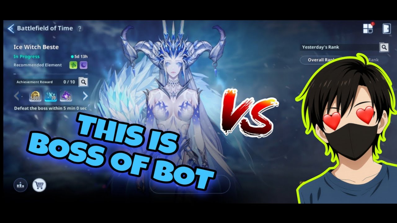 I AM BACK WITH BATTLEFIELD OF TIME BOSS FIGHT SOLO LEVELING ARISE 😁😁 ...