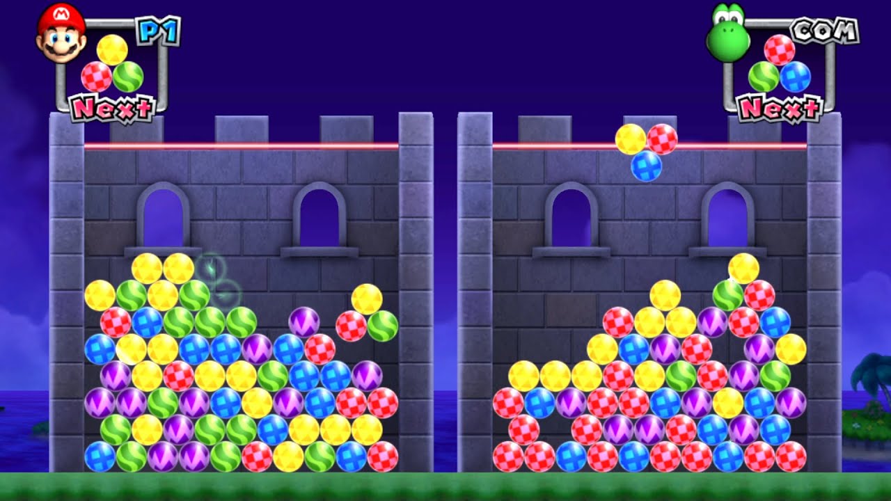 Mario Party 9: Castle Clearout! (Mario vs Yoshi) - YouTube