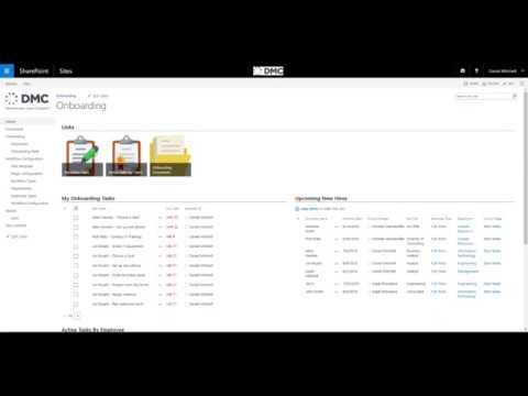 Employee Onboarding and Offboarding in SharePoint - YouTube