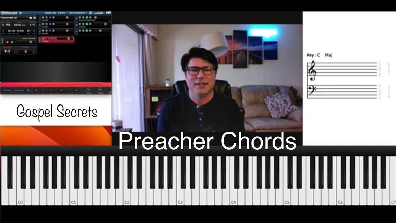 Gospel Secrets Lesson 3 - Preacher Chords Basic & Advanced - YouTube