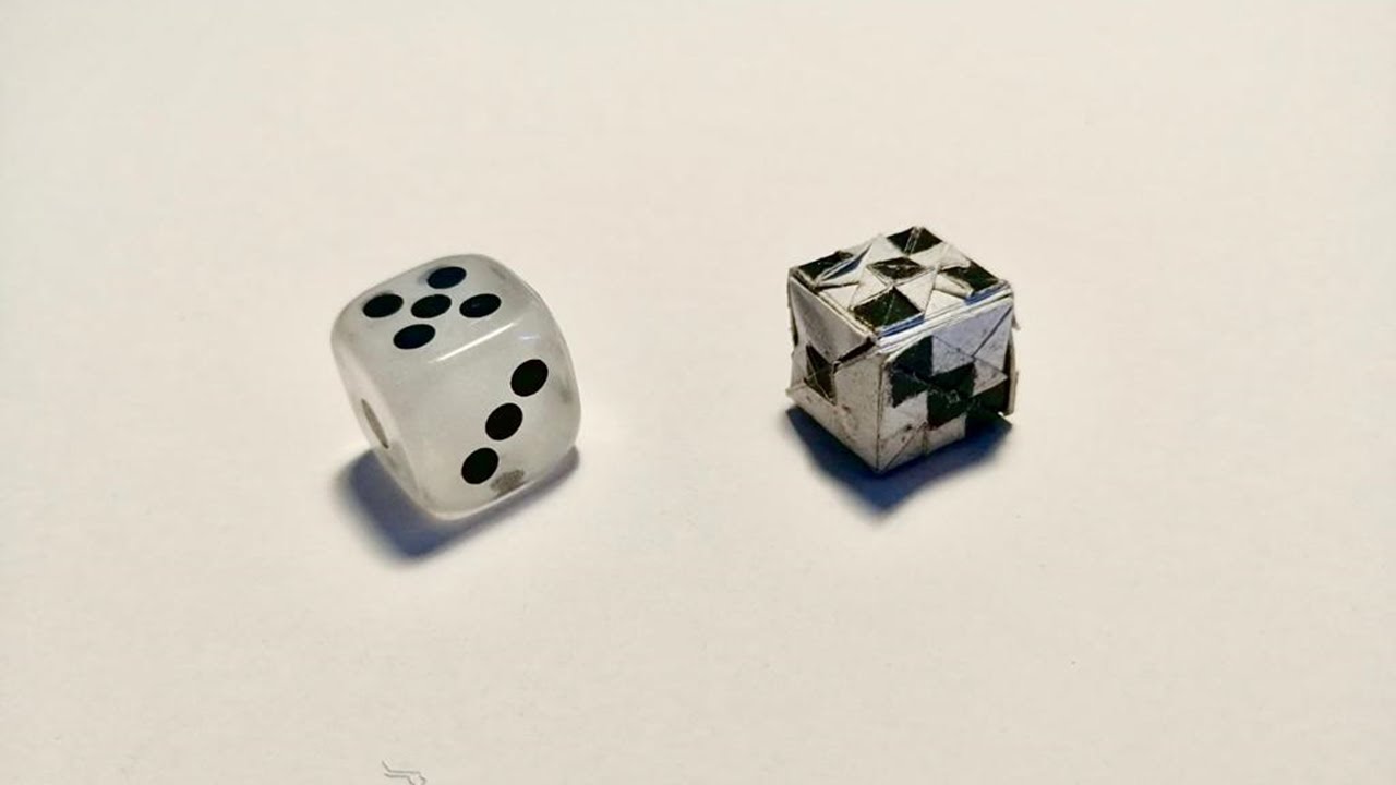 Road To World's Smallest Origami Dice - Part I (10 cm) | by Tanaka ...