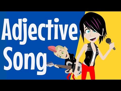 Rock Out To The Adjectives Song For Children! Learn English Grammar With This Catchy Tune!