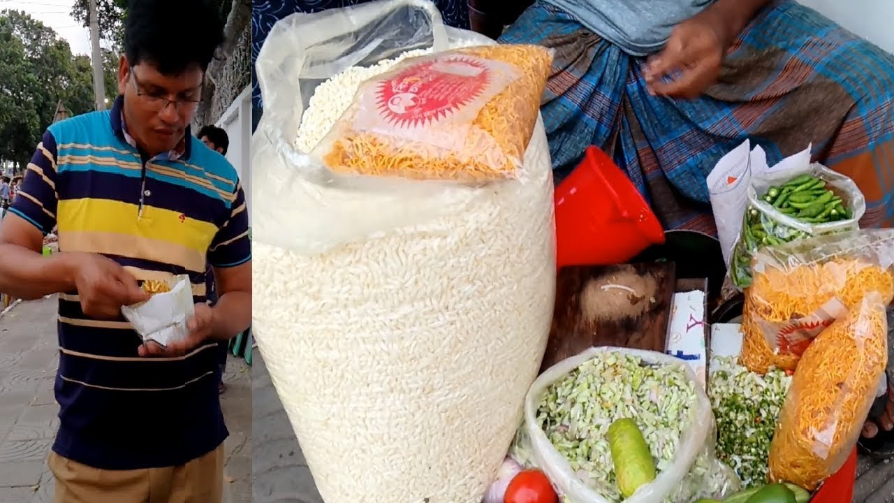 Masala muri with chanachur recipe Evening time street food jhal muri ...