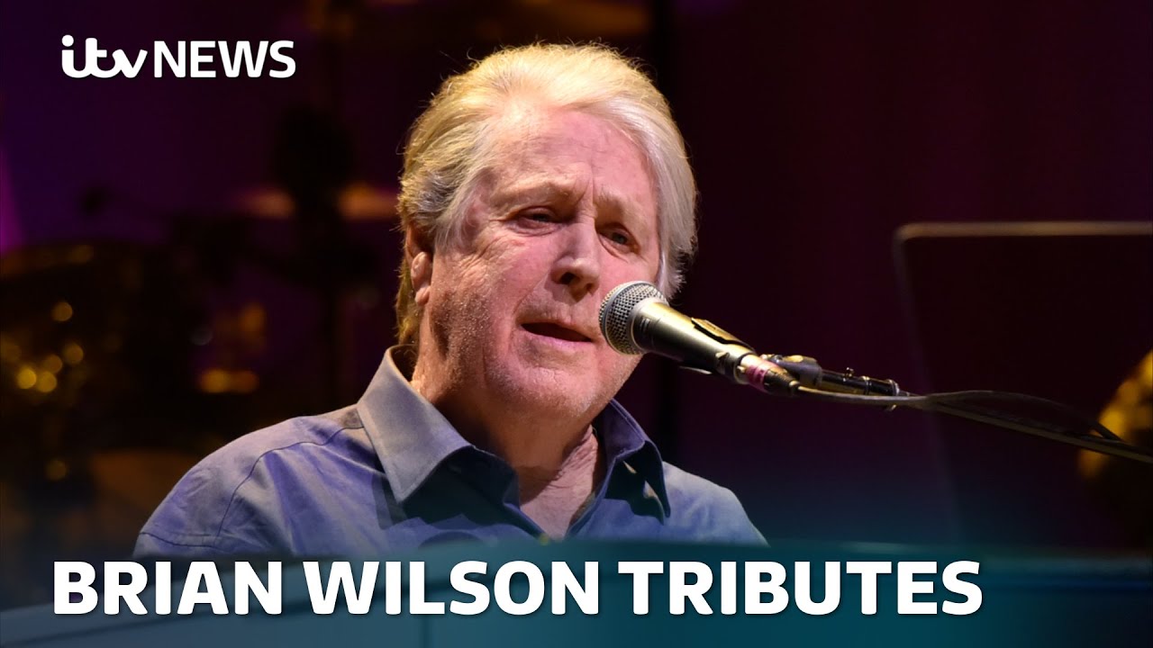 Tributes paid to music legend Brian Wilson | ITV News - YouTube