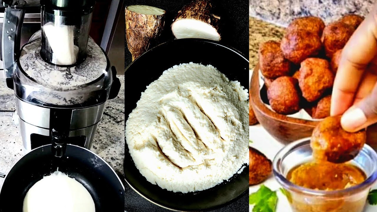 How to Grind Cassava/Yuca Using a Cuisinart Juicer Machine, Die-Cast ...