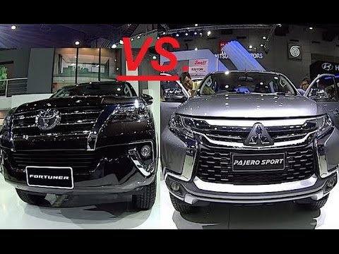 2016 Fortuner vs. Pajero Sport ชุดแต่ง สีขาวมุก - YouTube