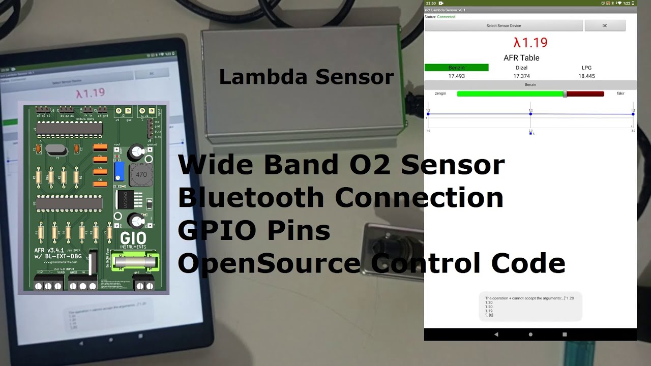 Air Fuel Ratio Measurement Project (AFR) - YouTube