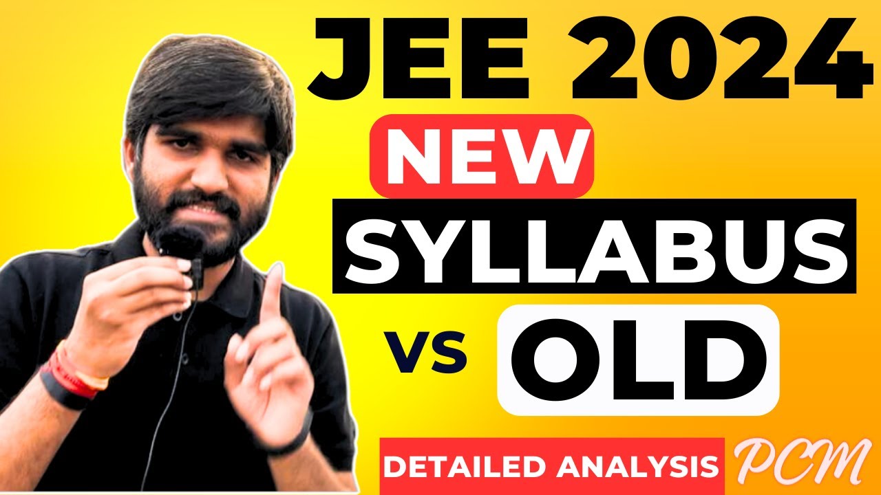 JEE Main 2024 Reduced Syllabus Shocking Data😳 Don't Miss It | How to ...