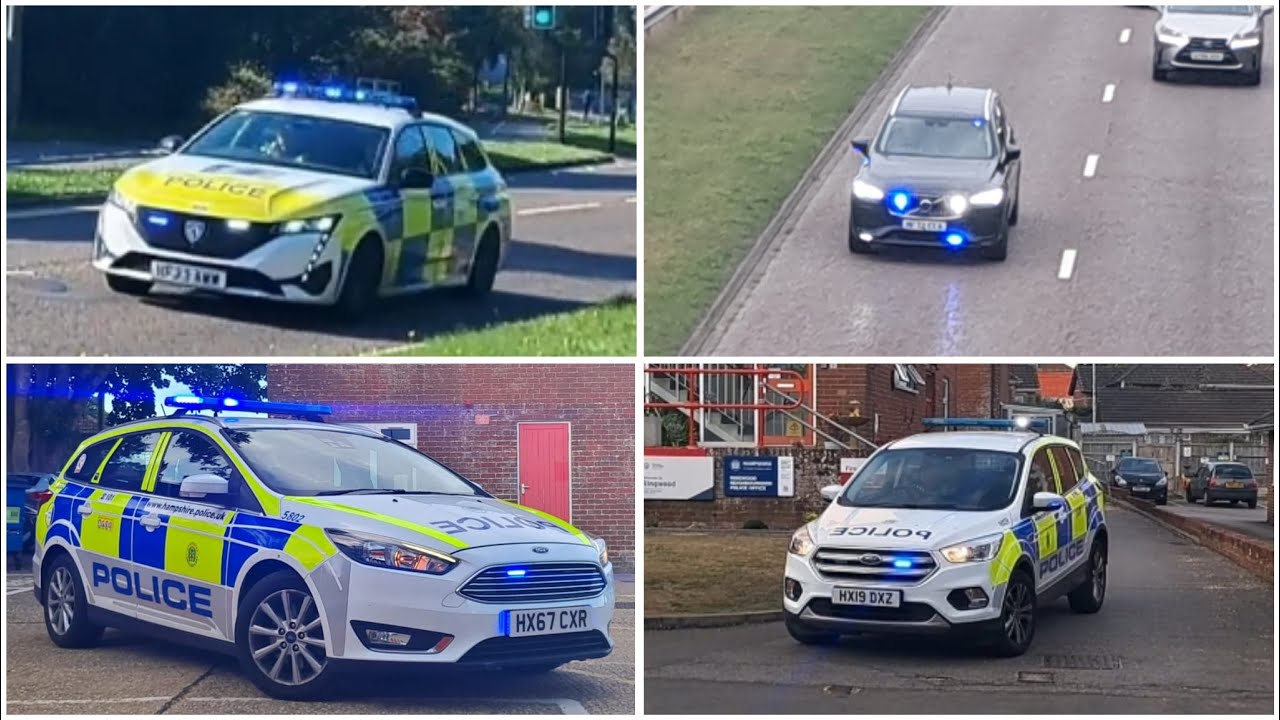 *FIREARMS* Several Police Cars responding in Dorset + Hampshire - YouTube