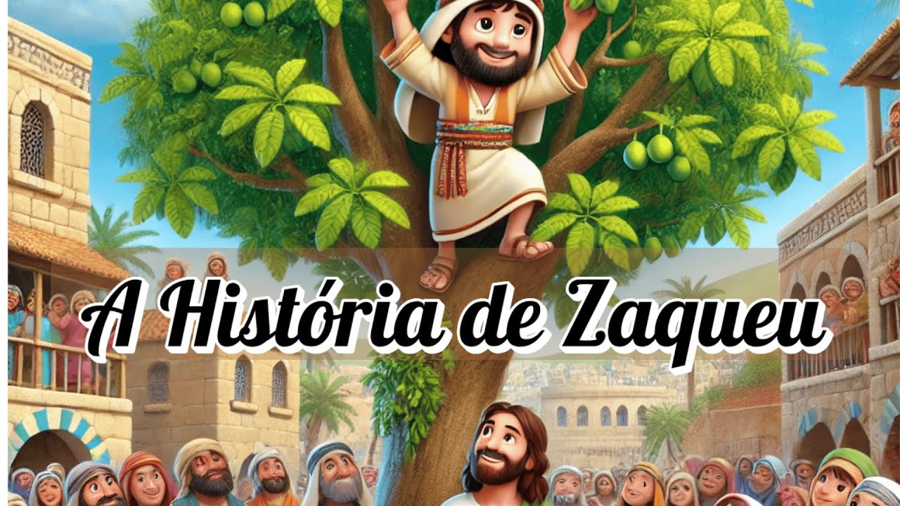 A História de Zaqueu - Jesus e o Amigo de Coração Transformado - YouTube