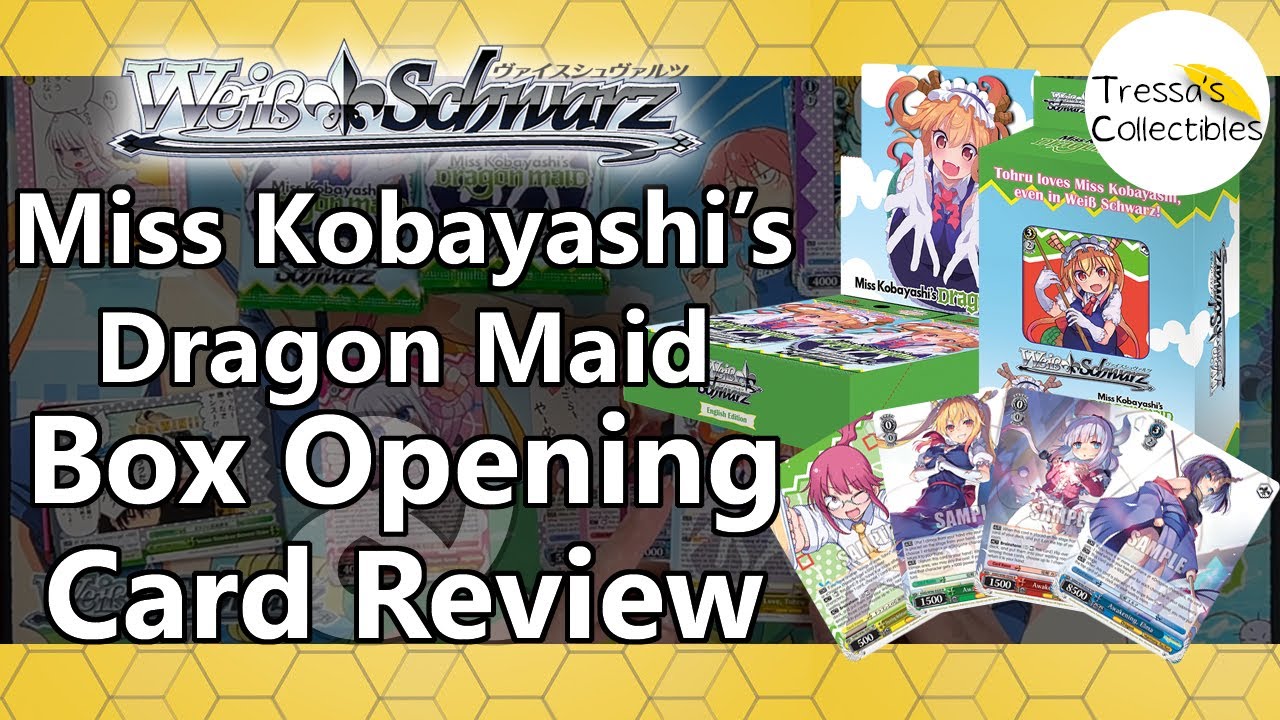 Miss Kobayashi's Dragon Maid - Box Opening & Card Opening [Weiss ...