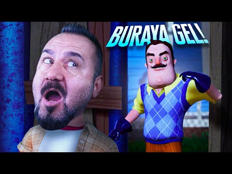 KAZIM USTA'NIN DEVASA BÜYÜK EVİNDEN KAÇTIK! | HELLO NEİGHBOR BÖLÜM 10