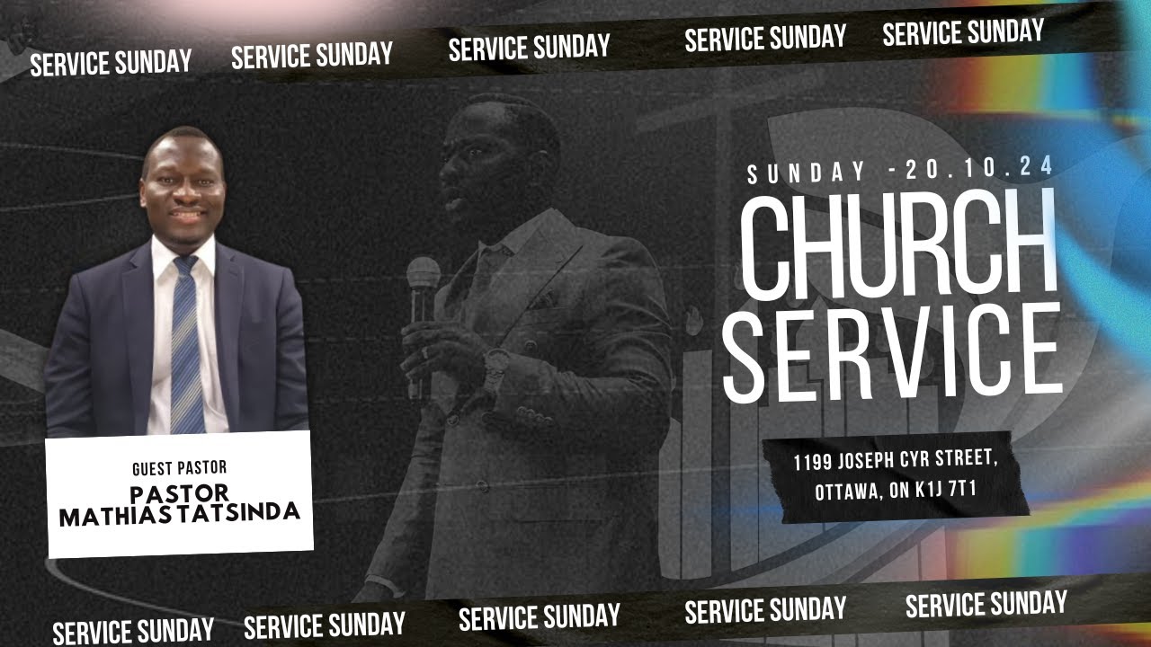 🔴PDG OTTAWA SUNDAY SERVICE // PASTOR MATHIAS TATSINDA - YouTube