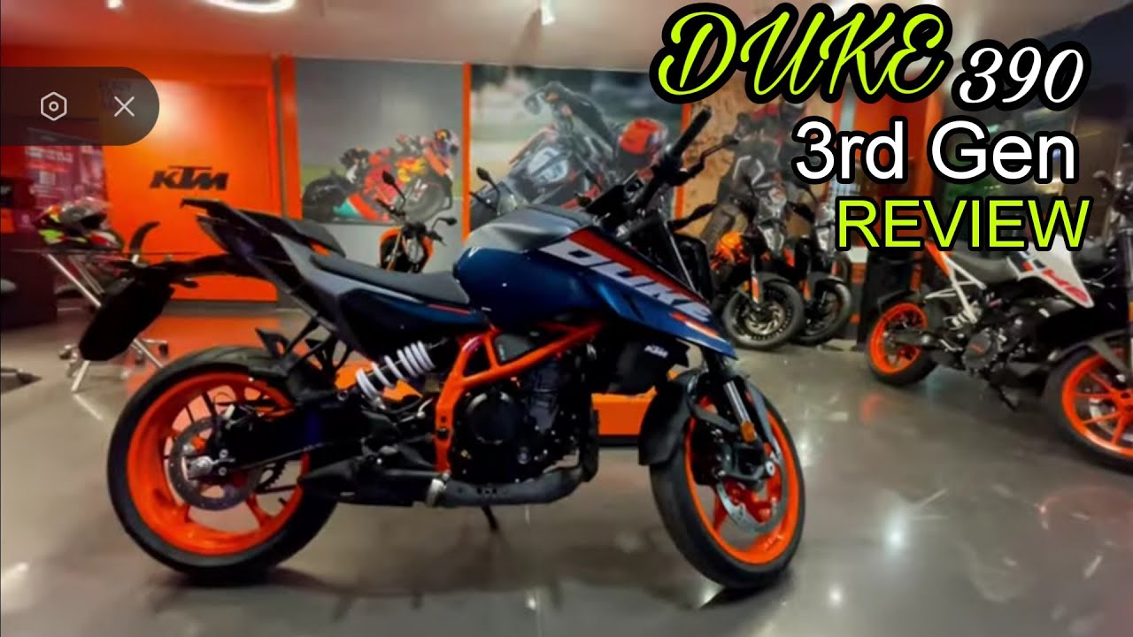 2024 KTM DUKE 390 3rd GEN : DETAIL WALKROUND FULL REVIEW | ON ROAD ...