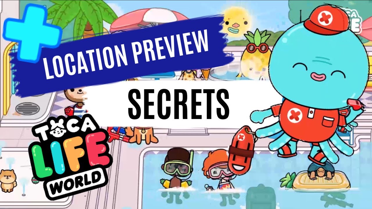 TOCA LIFE OUTDOOR POOL - game preview and secrets so far - YouTube
