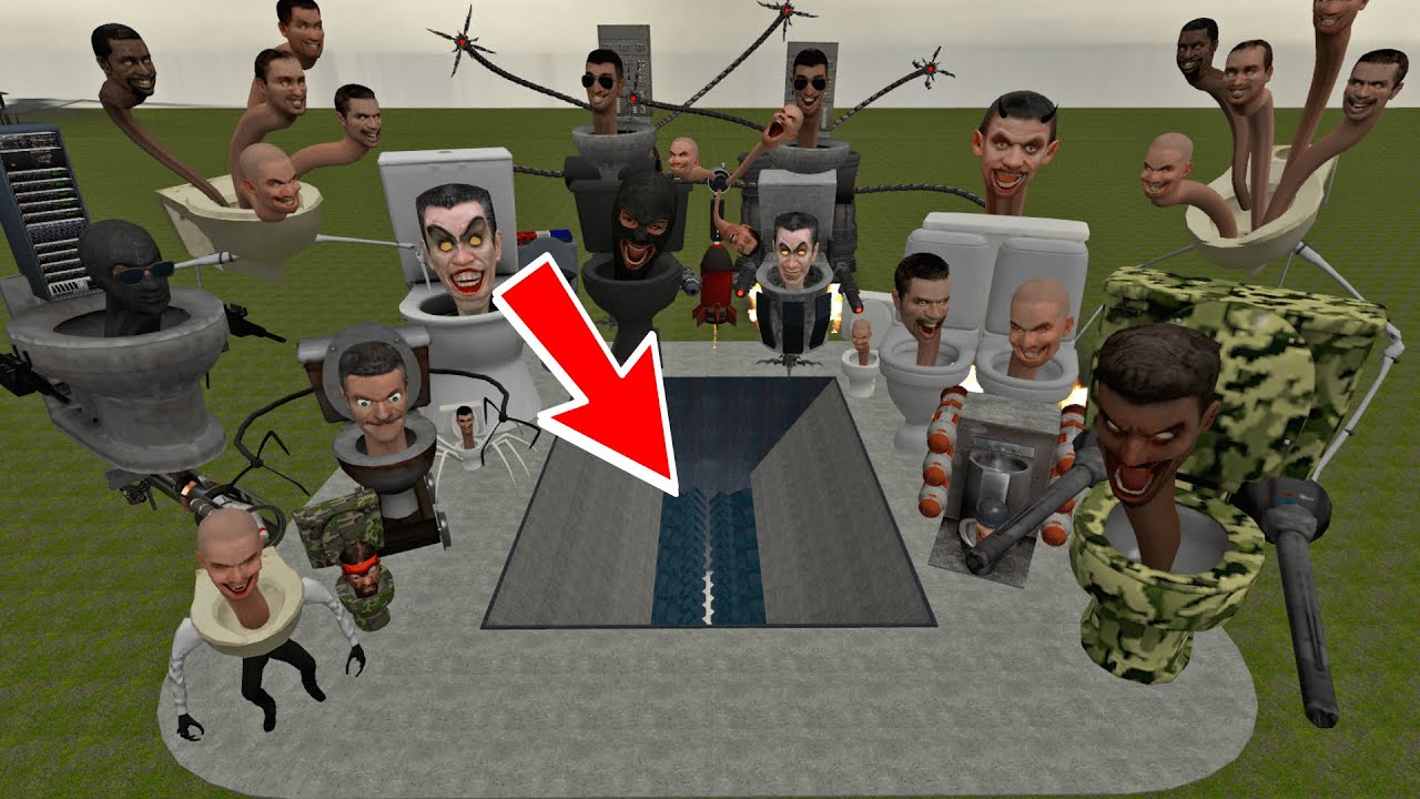 NEW MEGA SAW SKIBIDI TOILET AND ALL SKIBIDI VS GIANT SHREDDER in GMOD - YouTube