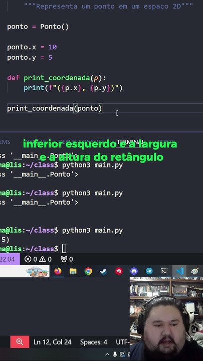 CALCULANDO o CENTRO de um RETÂNGULO com PYTHON #python #aprenderpython #cienciadedados - YouTube