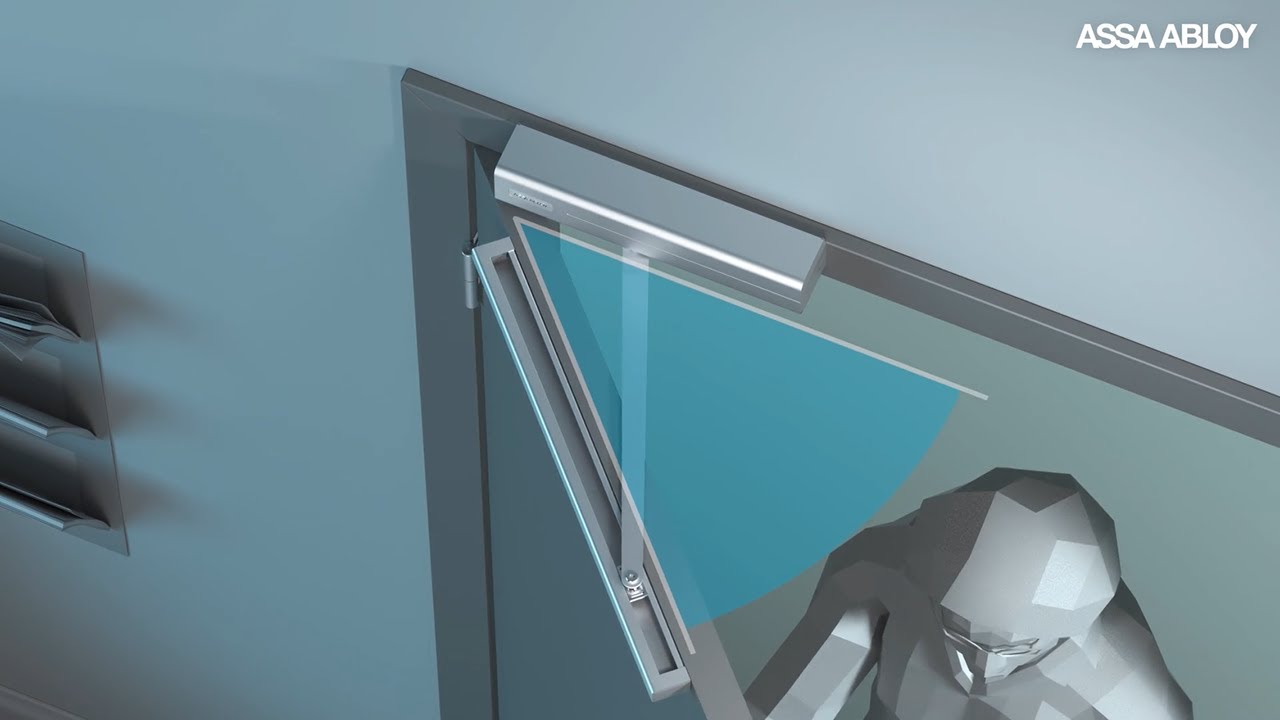 Free-Motion door closers combine safety with convenience - YouTube