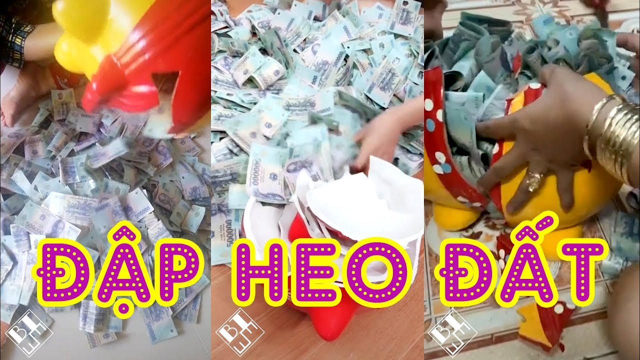 ĐẬP HEO ĐẤT THƯỞNG TẾT 2020 - YouTube