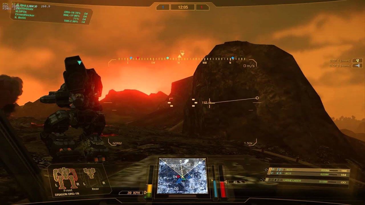 MechWarrior Online - Iron Dragon |Dragon DRG-1N| 1080p - YouTube