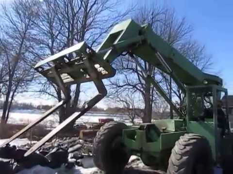 Dynalift D4P60 Telehandler, Part 1 - YouTube