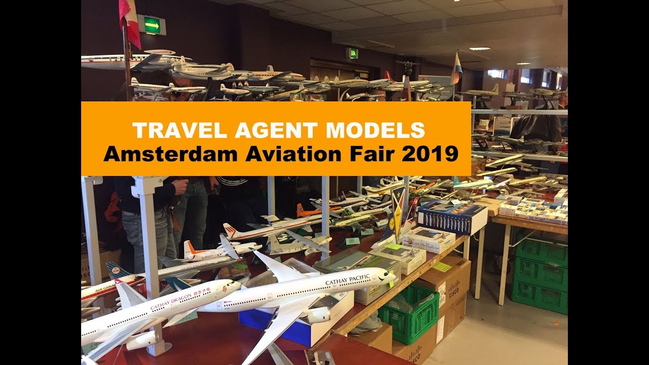 AMSTERDAM AVIATION FAIR 2019 | AIRLINE DISPLAY MODELS EXTRAVAGANZA ...