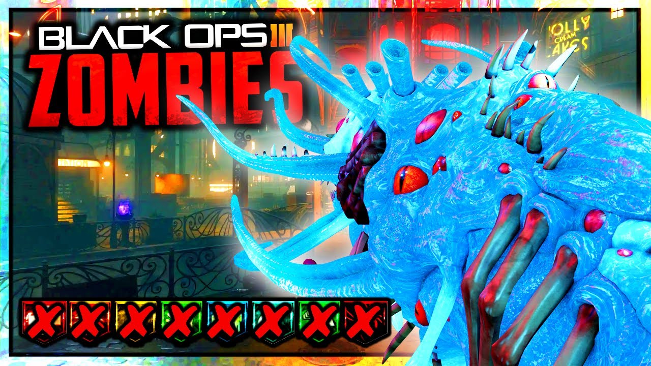SHADOWS OF EVIL EASTER EGG WITH NO PERKS!? | Call Of Duty Black Ops 3 ...