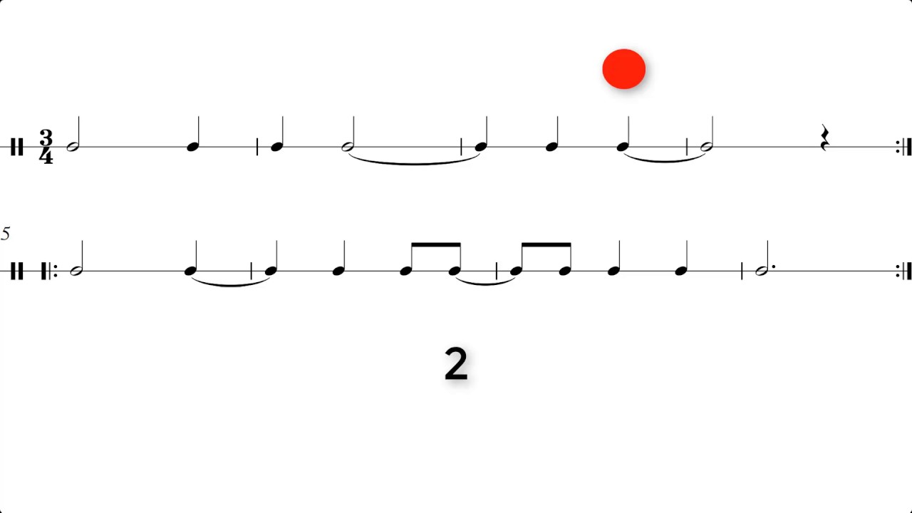 How to Count Ties - Animated Rhythm Lesson - YouTube