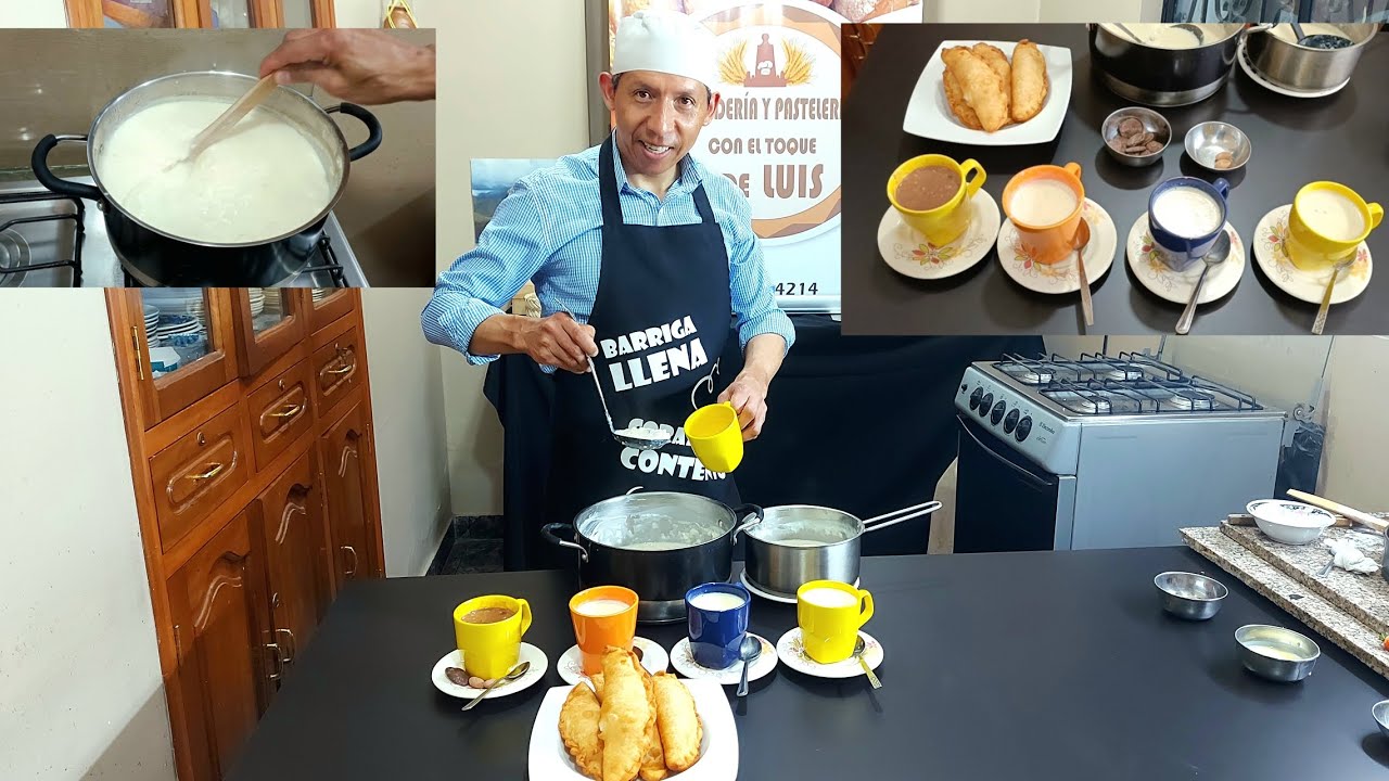 Morocho de Dulce Bebida Tradicional Ecuatoriana de Maíz Blanco en ...
