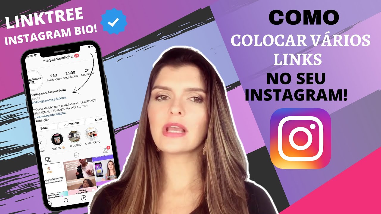 Linktree como usar | Vários links na Bio do Instagram - YouTube