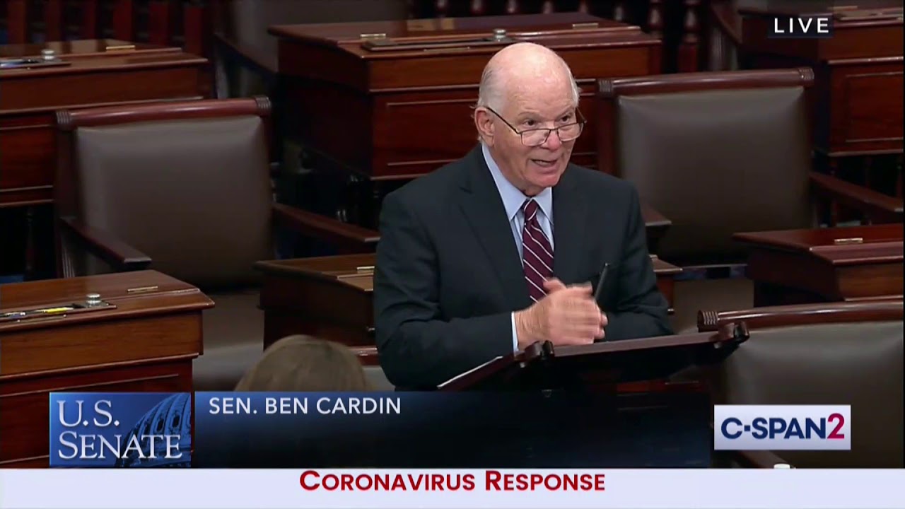 U.S. Senator Cardin Remarks on The Interim COVID-19 Relief Package ...