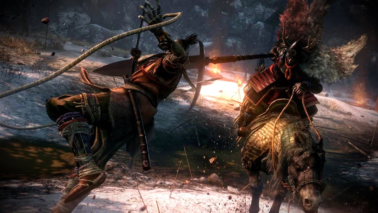 SEKIRO - Gyobu Oniwa Boss Fight - YouTube
