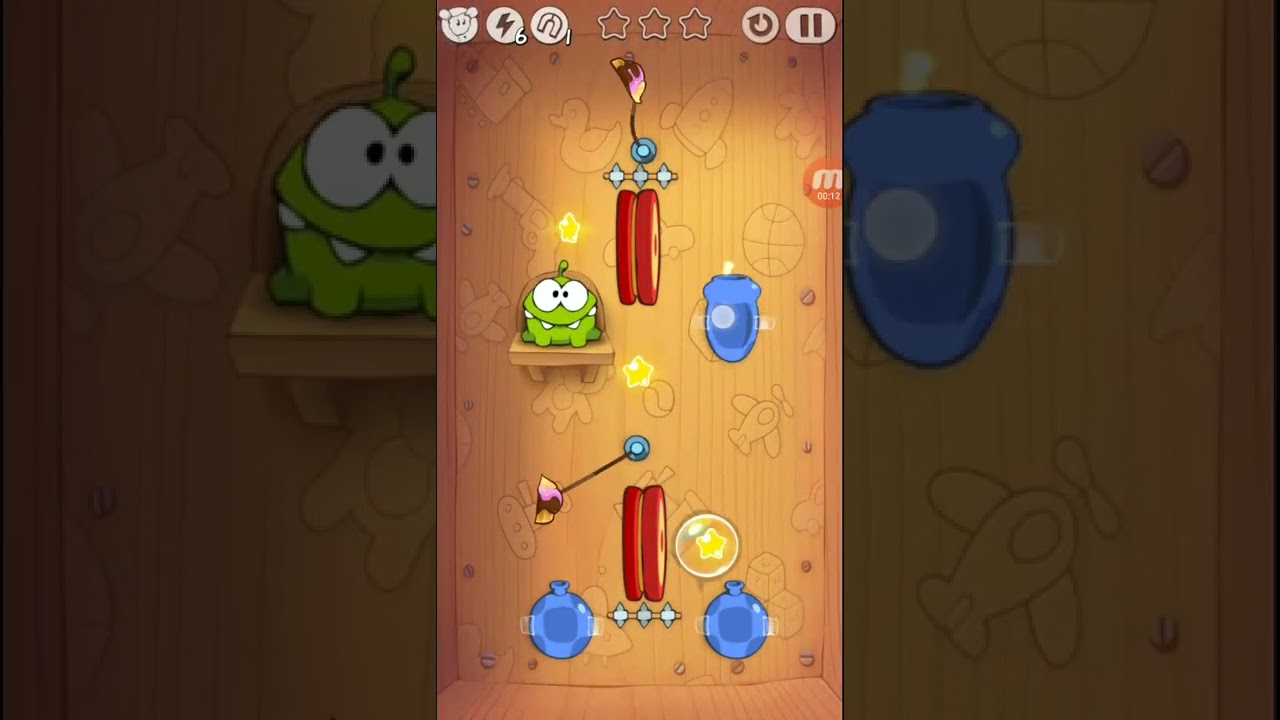 Cut the rope 6.Toy Box level 22 gameplay walkthrough solution ||Angri ...