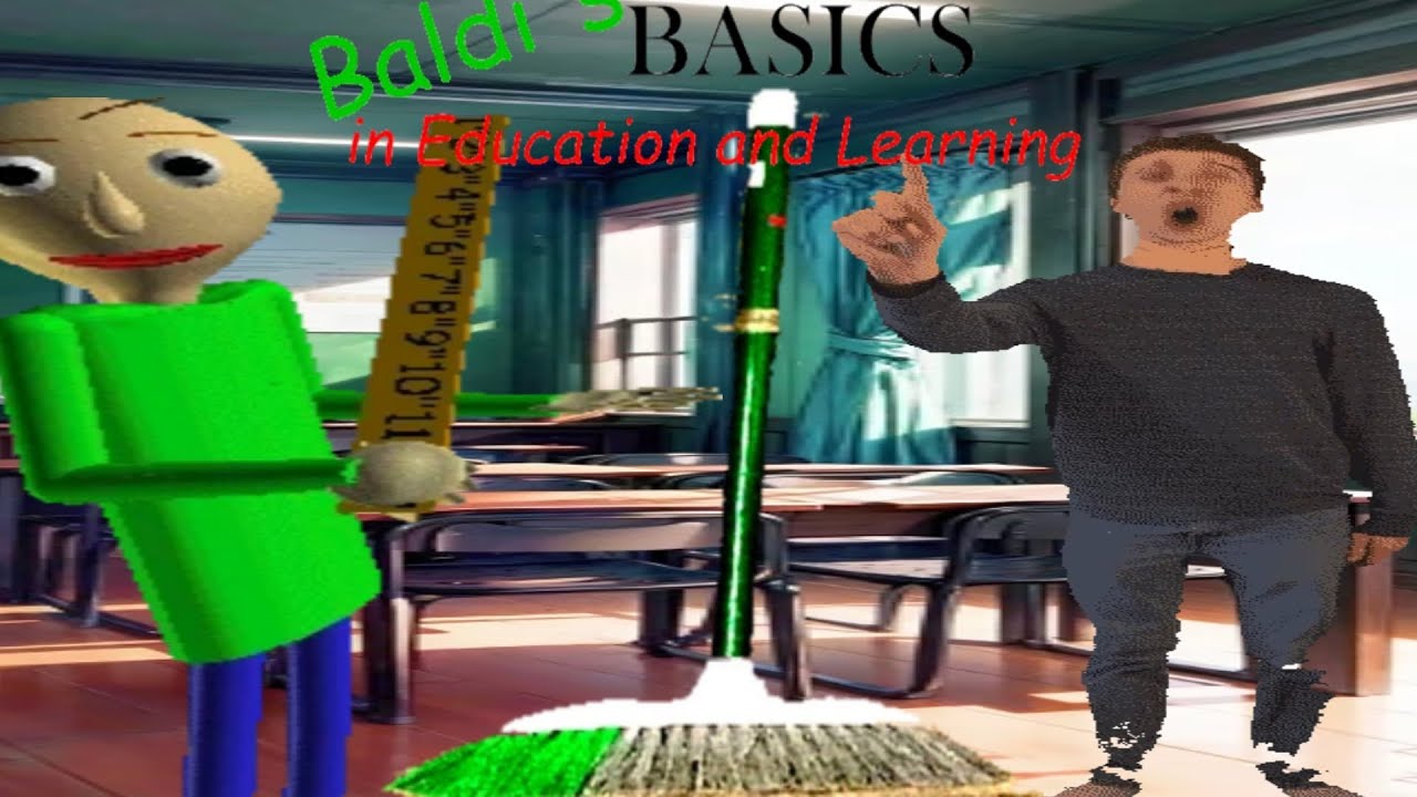 playing baldi until I rage - YouTube