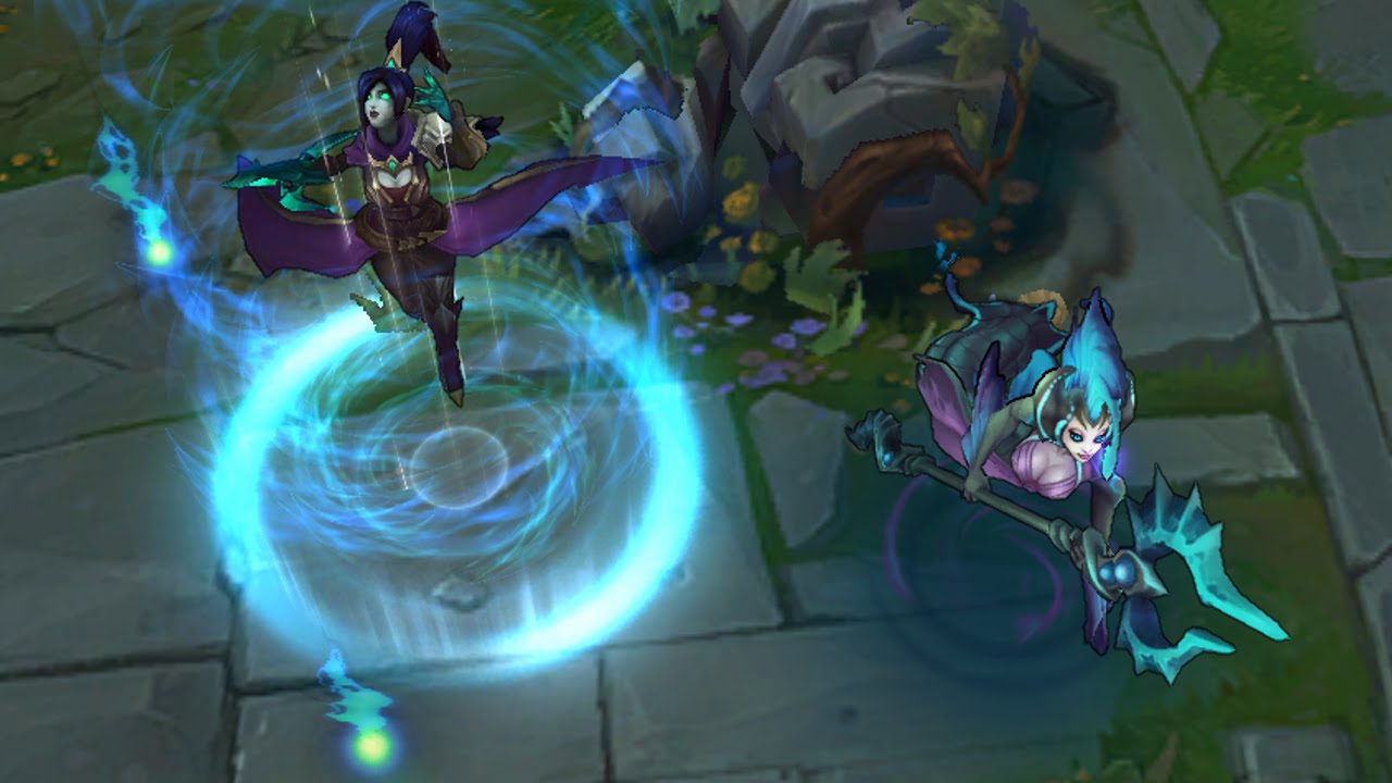 Soulstealer Vayne & Deep Sea Nami (LoL Skin Spotlight) - YouTube